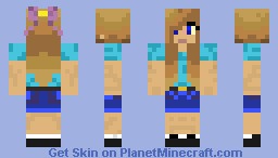 Girl Version OF Steve [Stella] Minecraft Skin