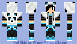 pada hoodie boy Minecraft Skin