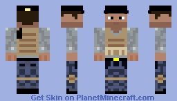 DayZ Survivor Male Minecraft Skin
