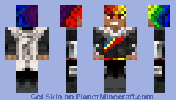 Rainbow Factory Supervisor Minecraft Skin