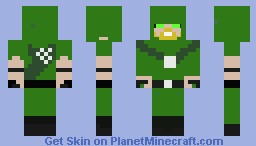 Green Arrow Minecraft Skin