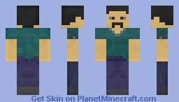 3D steve Minecraft Skin