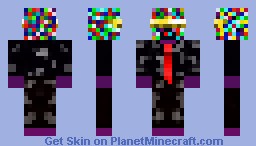 Color Head Minecraft Skin