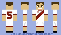 Peruvian Soccer Player Skin Minecraft Skin