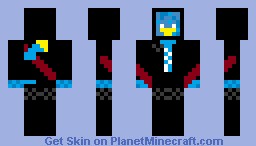 Scythe Penguin OFIICIAL SKIN Minecraft Skin