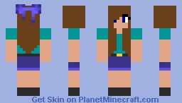 Steve Girl Minecraft Skin