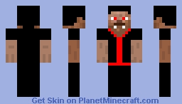 Vampire Steve Minecraft Skin
