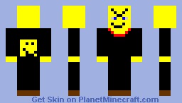 angry smiley Minecraft Skin