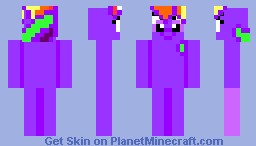 rainbow pony Minecraft Skin