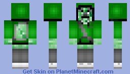 Creeper Hoodie Minecraft Skin