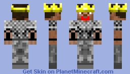 King Steve Minecraft Skin