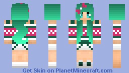 Cute Sweater Girl Minecraft Skin