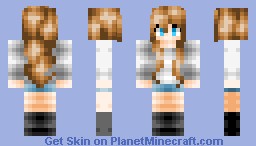 Cute Girl Minecraft Skin