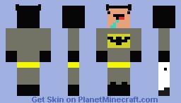 derpy batman Minecraft Skin