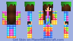 Disco Girl Minecraft Skin