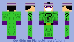 The Riddler Minecraft Skin