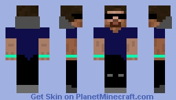 Cool Steve Minecraft Skin