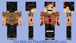 Rick in the Walking Dead Minecraft Skin