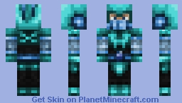 Blue Knight Minecraft Skin