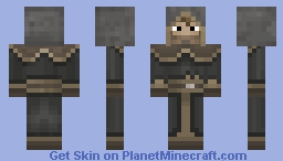 Hooded Dark Mage (Improved Shading) Minecraft Skin