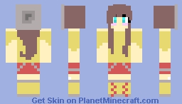 Sunshine girl Minecraft Skin