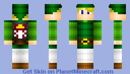 Toon Link Minecraft Skin