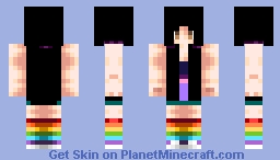 funky goth trainer skin Minecraft Skin