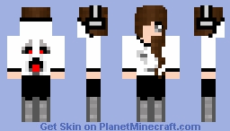 +*LiL*+ Ghast Chic Mean/Nice Minecraft Skin