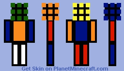 rubiks cube Minecraft Skin
