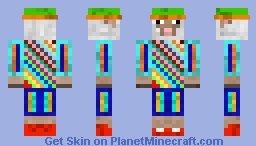Disco Sheep Minecraft Skin