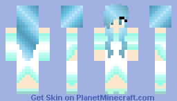 Ice Princess Minecraft Skin