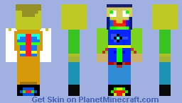 Colorful!! Minecraft Skin