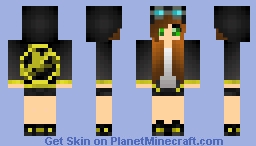 Hunger Games Girl Minecraft Skin