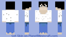 L.Lawliet (L) [Death Note] Minecraft Skin
