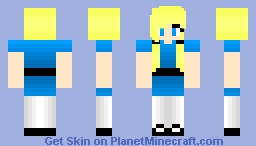Bubbles!!! (The Powerpuff Girls) Minecraft Skin