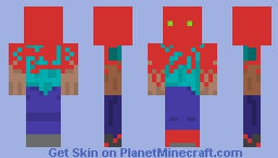 Bloody Steve Minecraft Skin