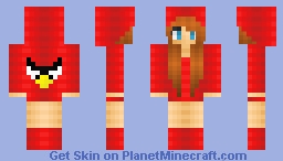 ɭɩᴛᴛɭɘ Angry Birds! Minecraft Skin