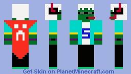 COOL ZOMBIE Minecraft Skin