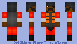 Team Fortress 2 Red Demoman Minecraft Skin