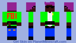 FBI Minecraft Skin