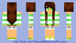 Green Girl Minecraft Skin
