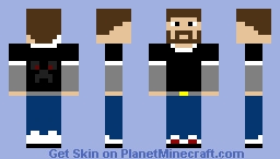 My skin (Unshaded, animated) Minecraft Skin