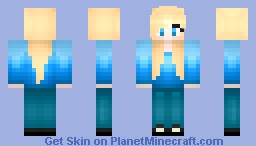 :shiloh: Faded Blue Minecraft Skin