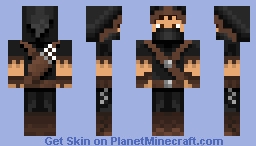 ~Xana~ Assassin skin (Black) Minecraft Skin