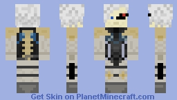 Raiden - Metal Gear Rising Revengeance [MGS4 Body] Minecraft Skin