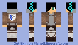SirAaronIII (AoT style) Minecraft Skin