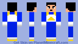 Custom Vegeta Skin Minecraft Skin
