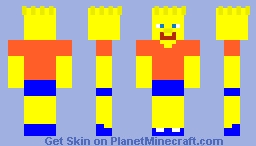 Bart Simpson Minecraft Skin
