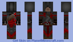 Black Assassin's Creed Minecraft Skin