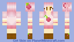 30 subbies special! (Cherry Girl) Minecraft Skin